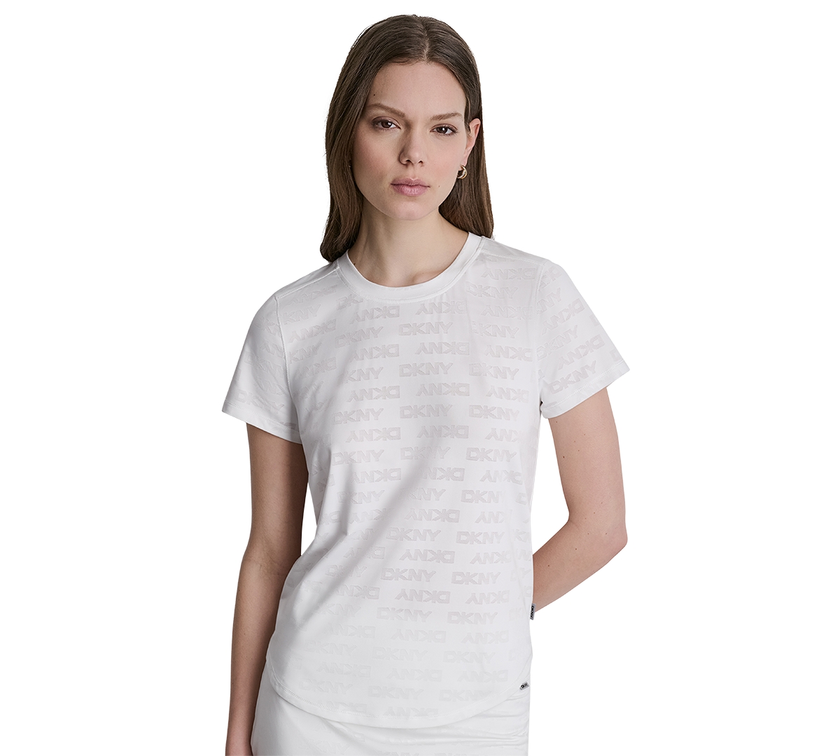 Click here for Dkny Sport Womens Crewneck Short-Sleeve T-Shirt -... prices