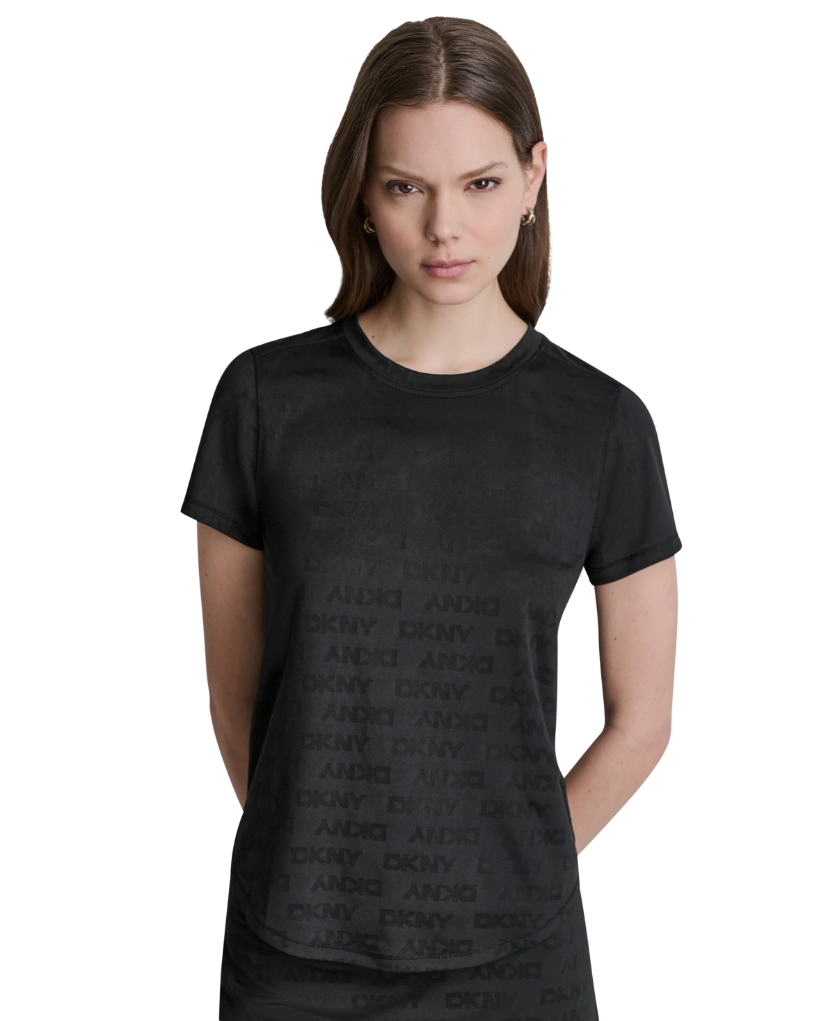 Click here for Dkny Sport Womens Crewneck Short-Sleeve T-Shirt -... prices