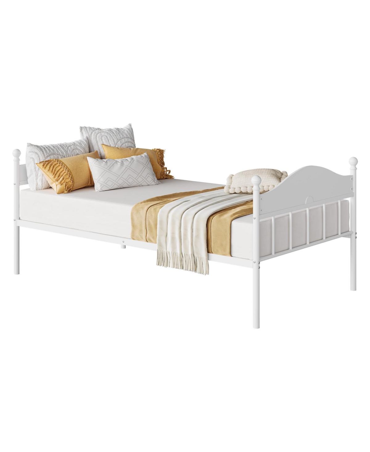 Click here for homfan Metal Daybed with Headboard  Sofa Bed Frame... prices