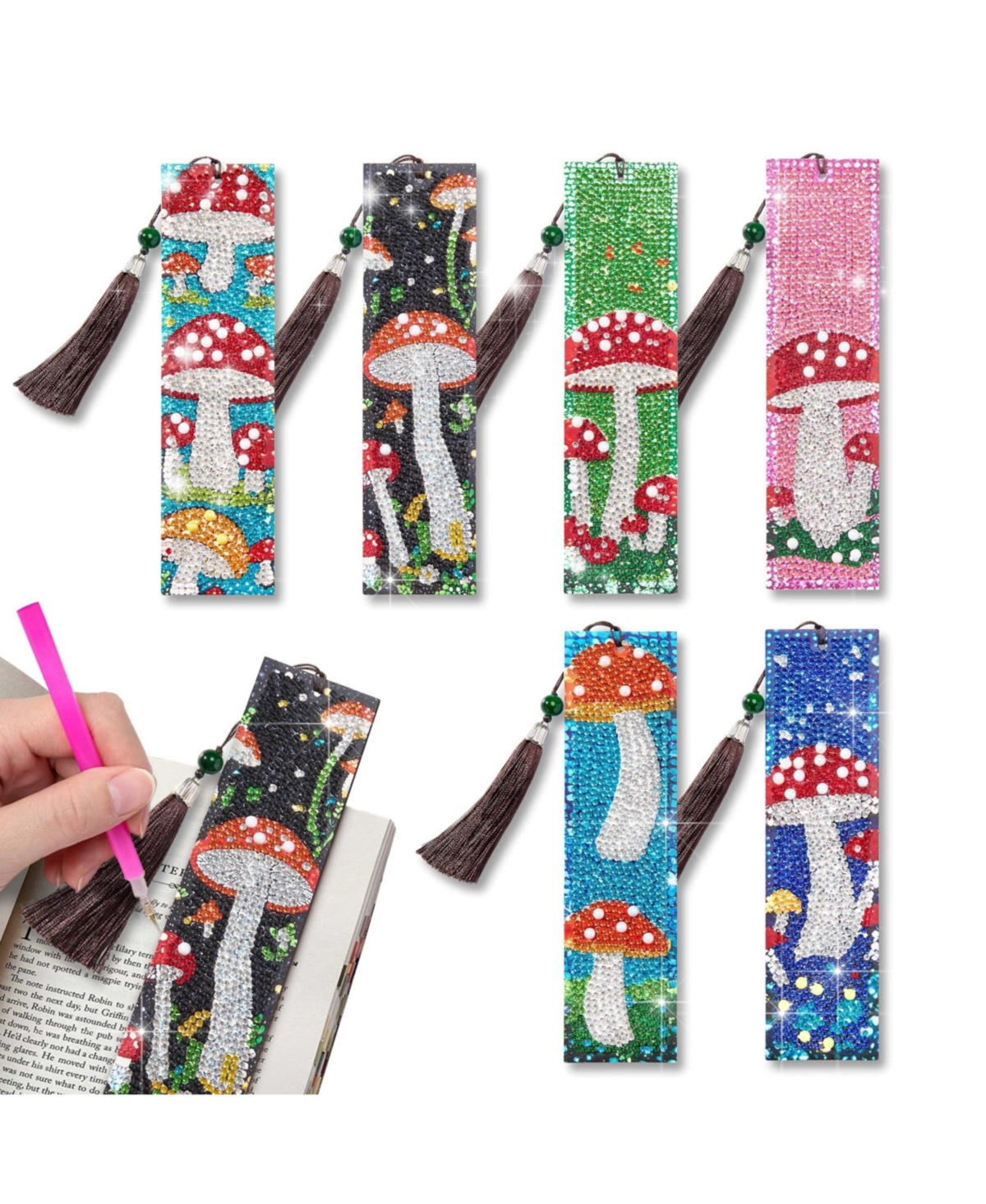Click here for Gnuadz Painting Bookmark Rhinestone Diy Embroidery... prices