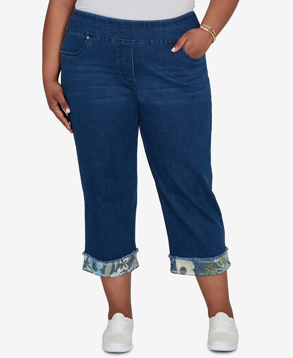 Click here for Alfred Dunner Plus Size Indigo Girls Sequin Embell... prices