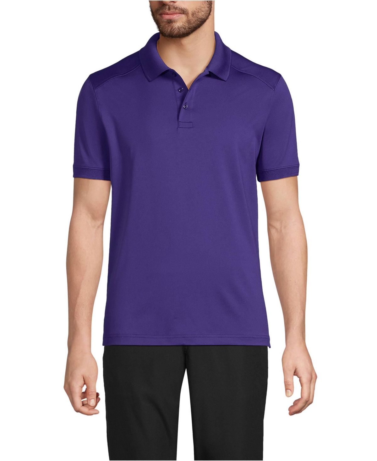Click here for Lands End Mens Short Sleeve Rapid Dry Polo Shirt -... prices