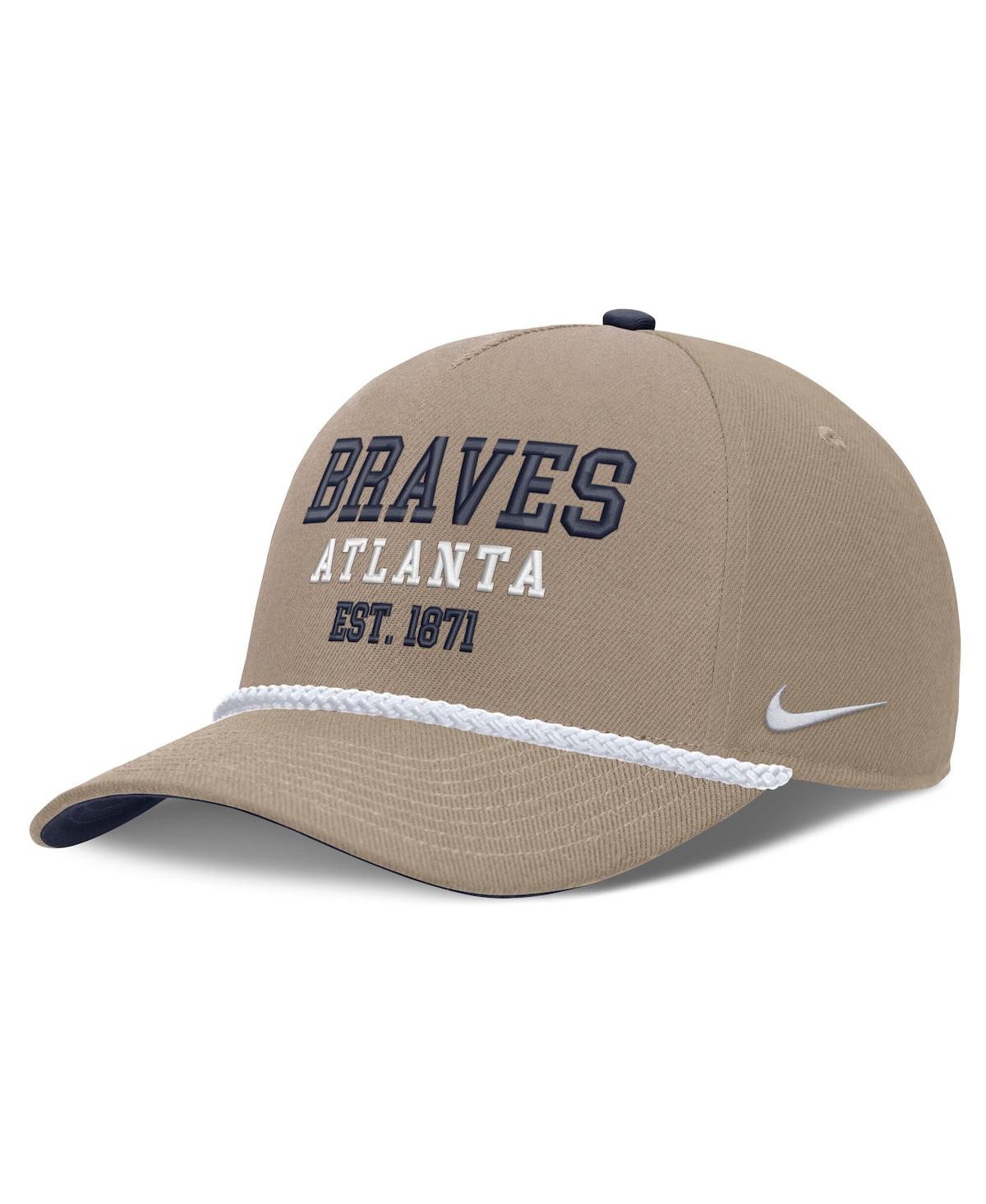 Click here for Nike Mens Khaki Atlanta Braves Fathers Day Rope Ri... prices