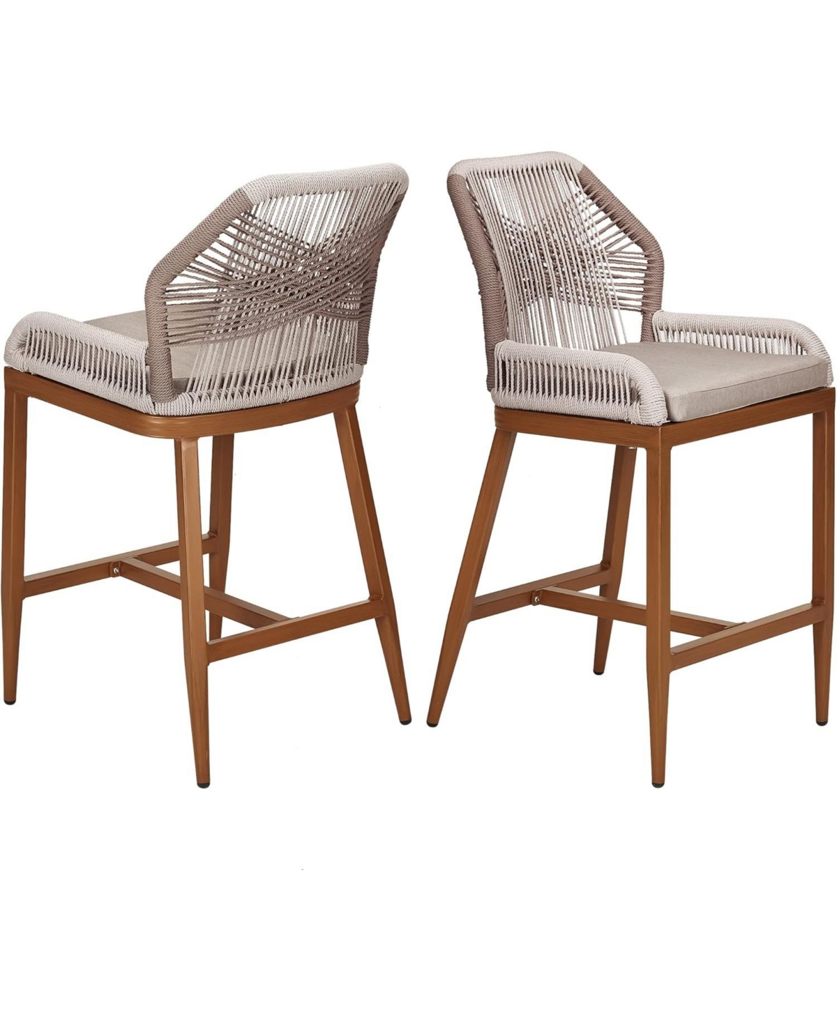 Click here for gaomon Outdoor Bar Stools - Set of 2 Counter Heigh... prices
