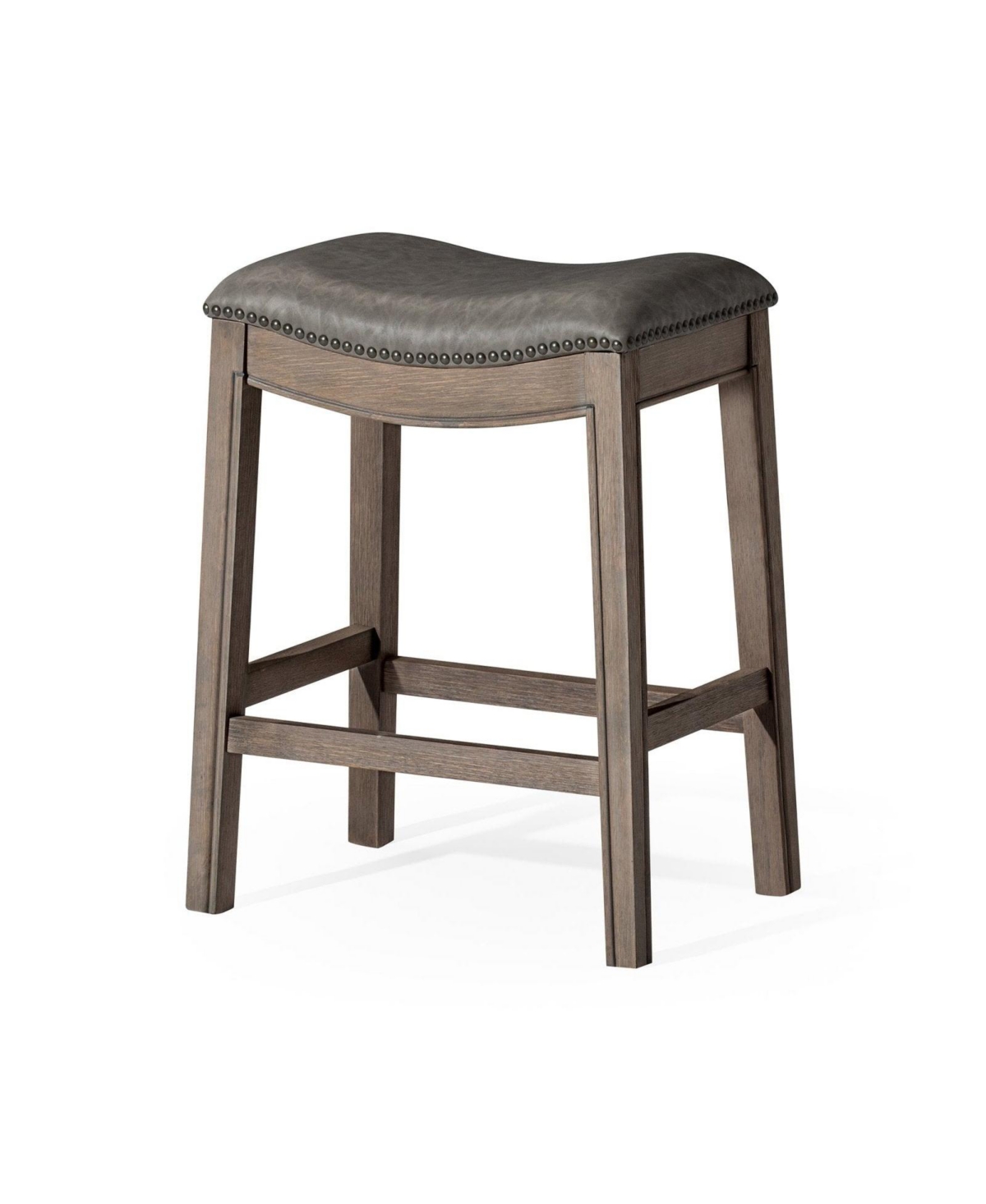 Click here for Maven Lane Adrien Saddle Counter Stool in Reclaime... prices