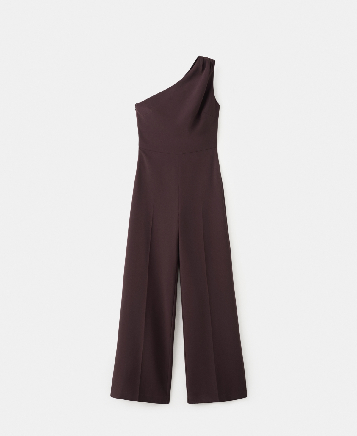 Click here for Mango Womens Fringed Scarf Asymmetrical Jumpsuit -... prices