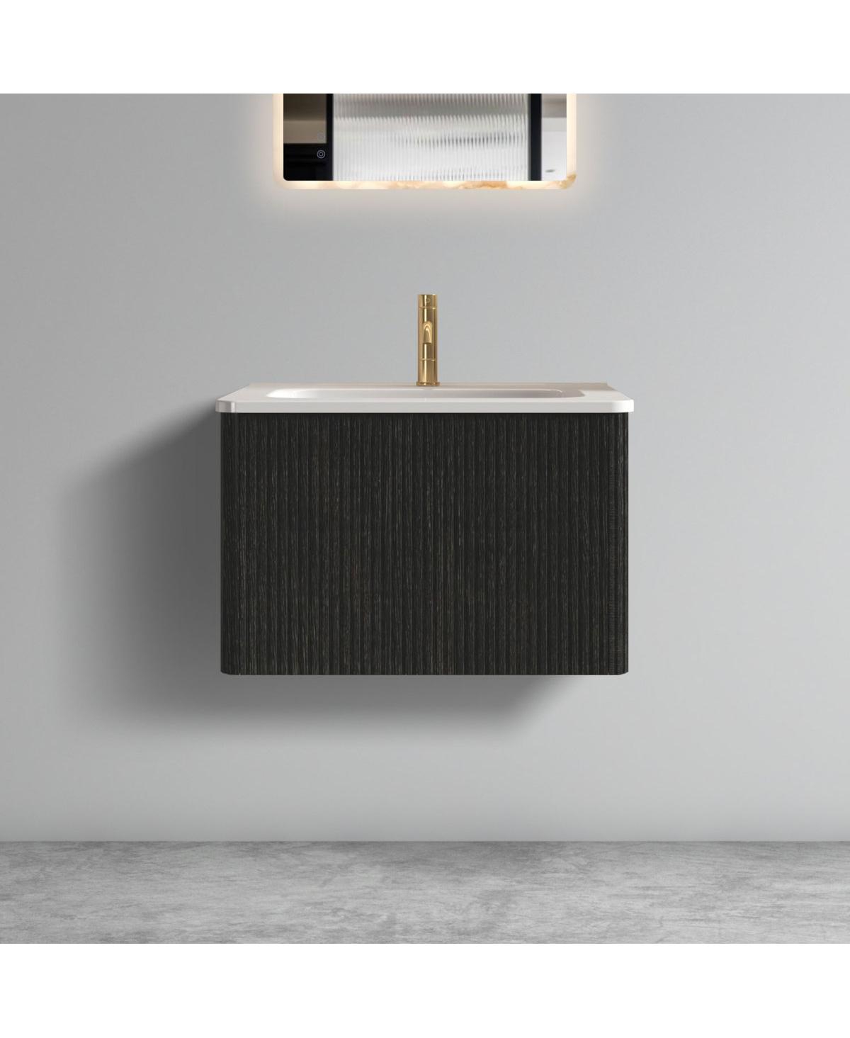 Click here for Sillysis 24 Wall Mounted Bathroom Vanity with Inte... prices