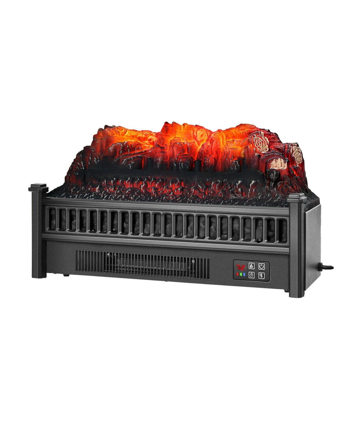 Click here for Ecooso 1400W Electric Fireplace Log Heater with Ad... prices