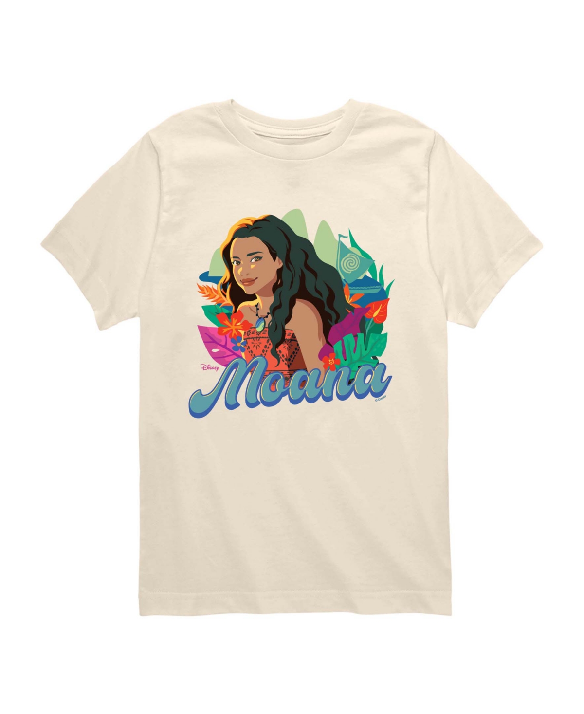 Click here for Moana Boys 8-20 Live Action Florals Graphic T-Shir... prices