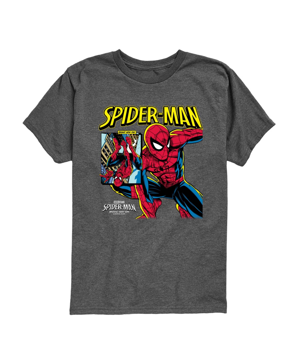 Click here for Marvel Boys 8-20 Short-Sleeve T-Shirt - Heather Ch... prices