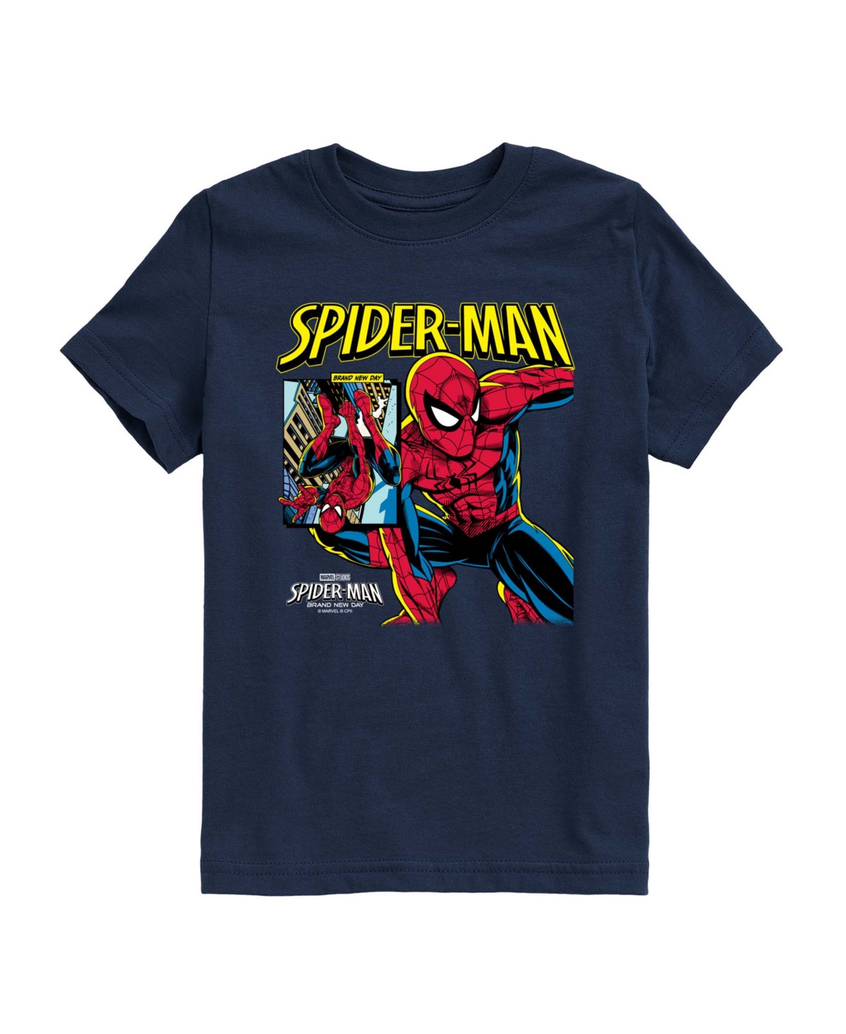 Click here for Marvel Boys 8-20 Short-Sleeve T-Shirt - Navy prices