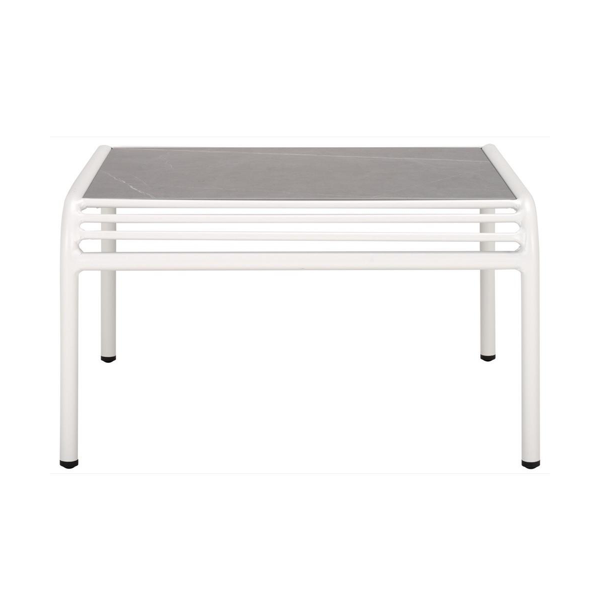 Click here for Safavieh Core Sintered Stone Outdoor Table - White prices