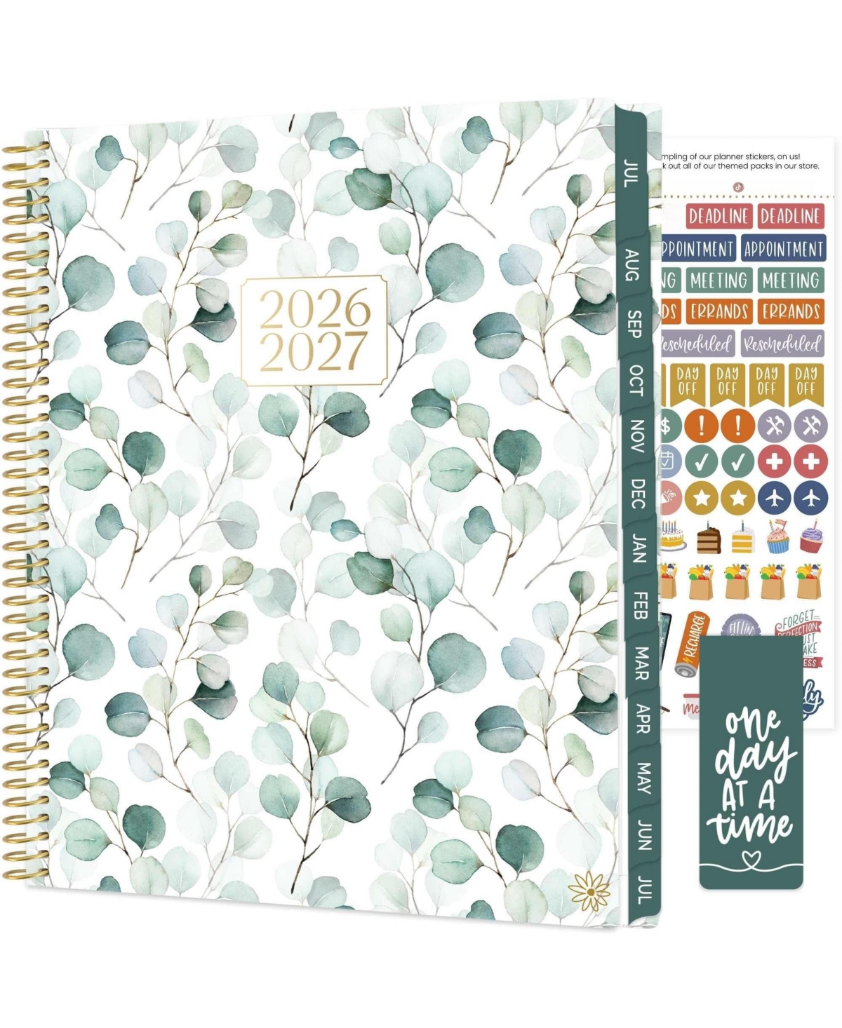 Click here for Gnuadz Boho Greenery 2026-2027 Academic Planner -... prices
