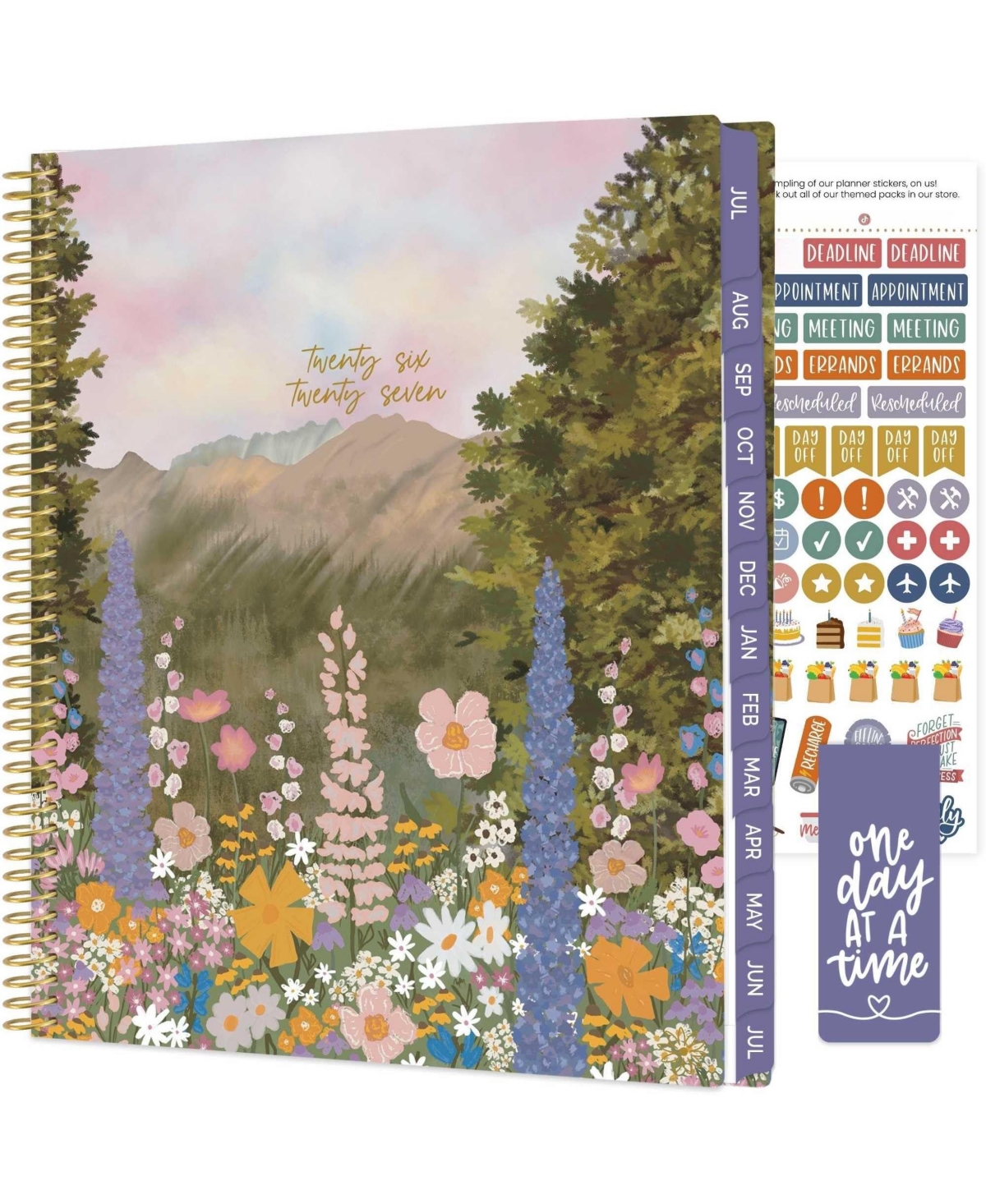 Click here for Gnuadz Boho Greenery 2026-2027 Academic Planner -... prices