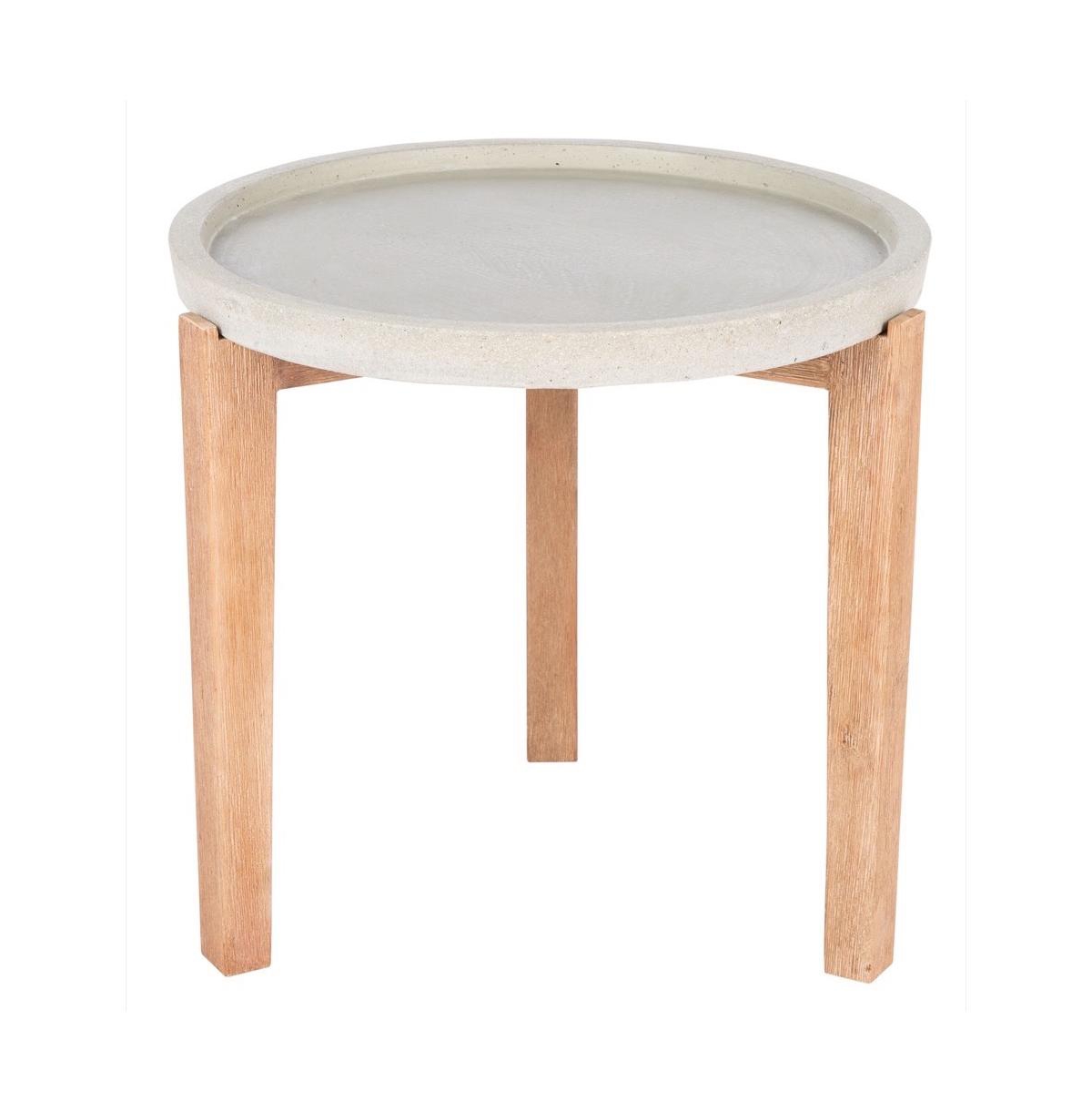 Click here for Safavieh Serka Outdoor Side Table - Light grey prices