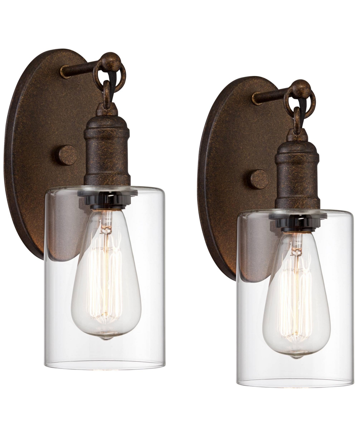 Click here for Franklin Iron Works Cloverly Rustic Wall Light Sco... prices