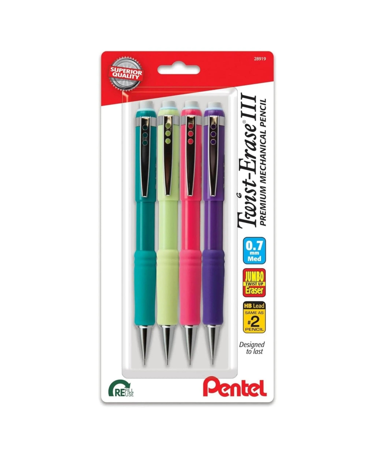 Click here for Pentel Twist-Erase Iii Mechanical Pencil  4-packs... prices