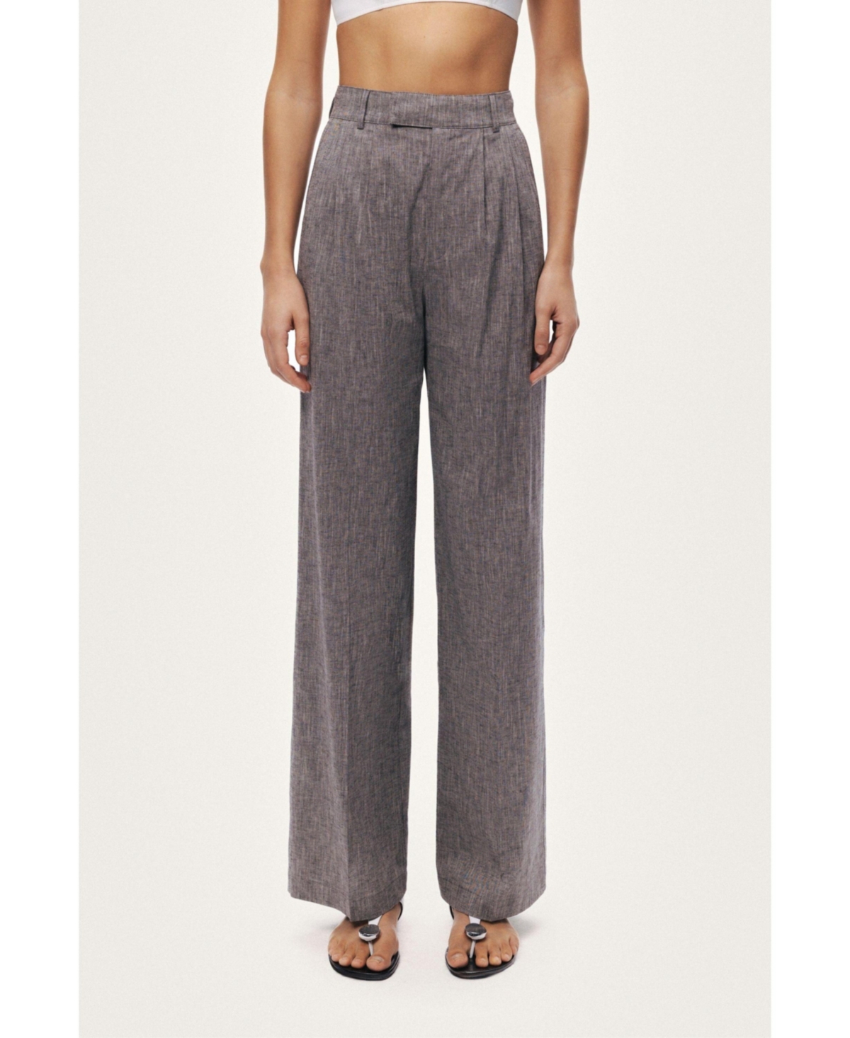 Click here for Nocturne Womens Wide-Leg Tailored Pants - Multi-co... prices