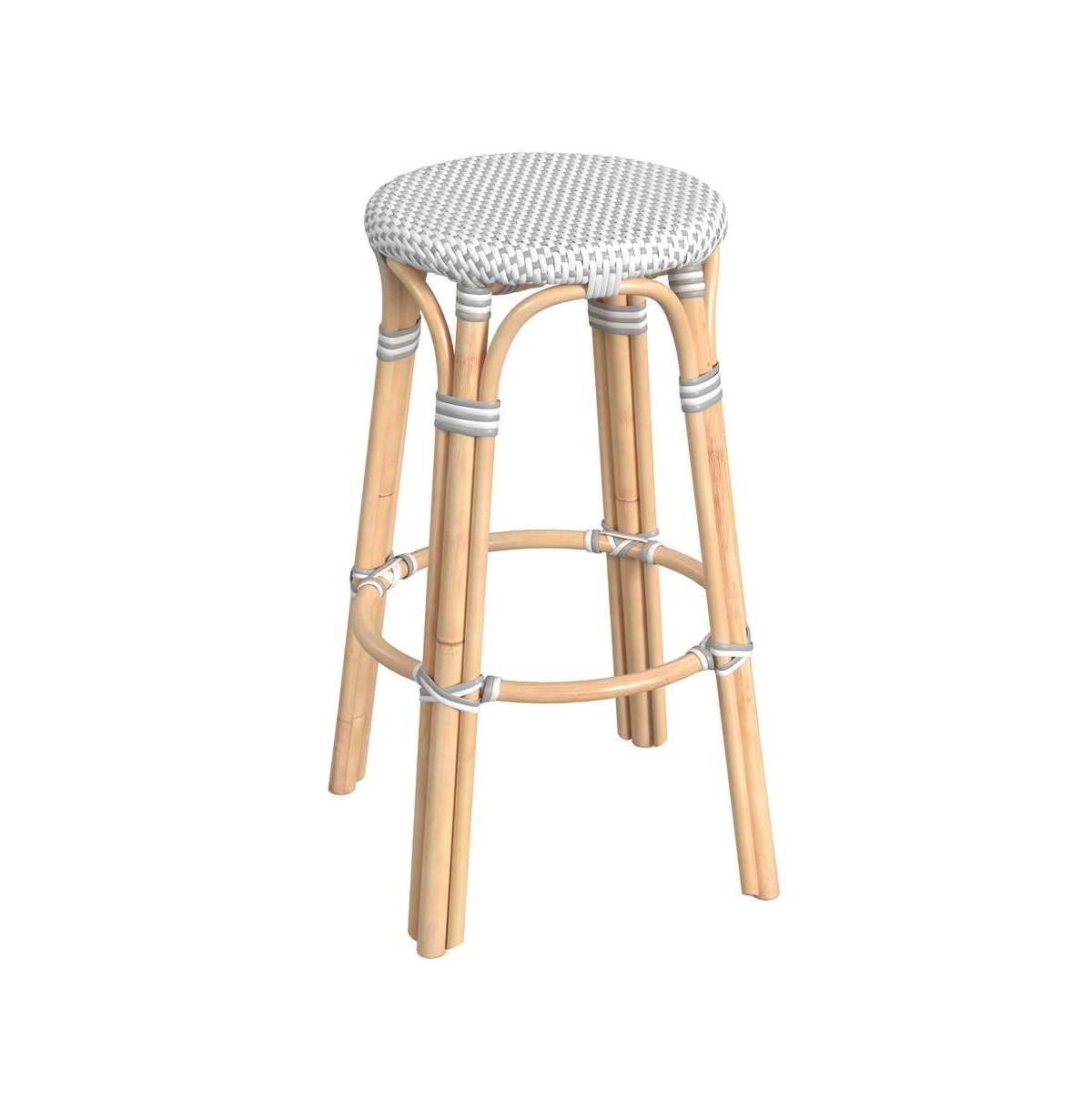Click here for Butler Specialty Tobias Round Rattan 30 Bar Stool... prices