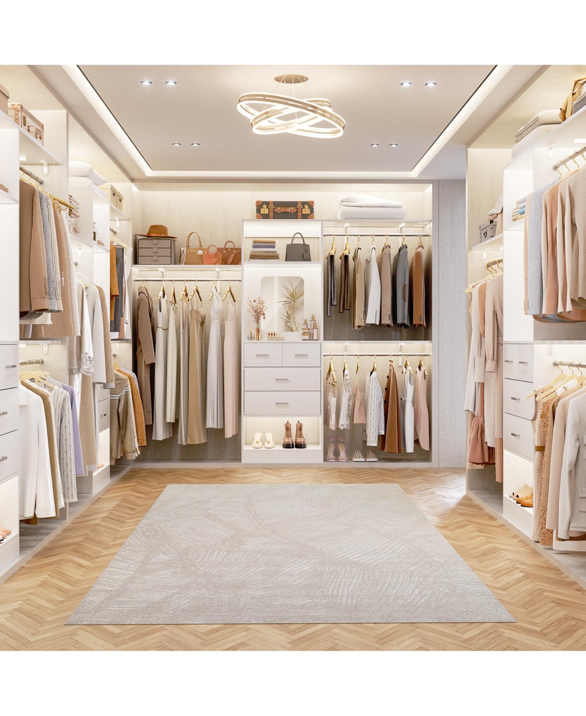 Click here for Aheaplus Freestanding Closet System with Hanging R... prices