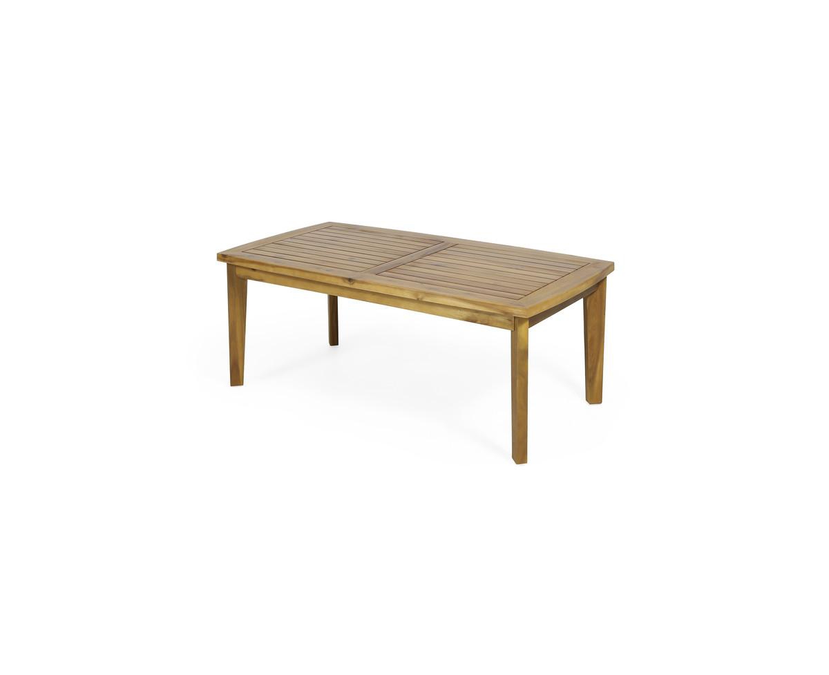 Click here for sumyeg Outdoor Acacia Wood Rectangular Coffee Tabl... prices