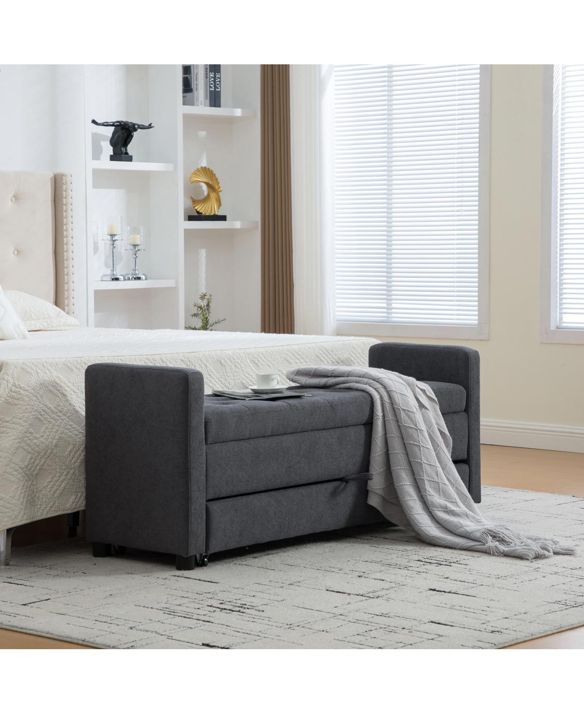 Click here for Streamdale Furniture Modern Upholstered Storage Be... prices