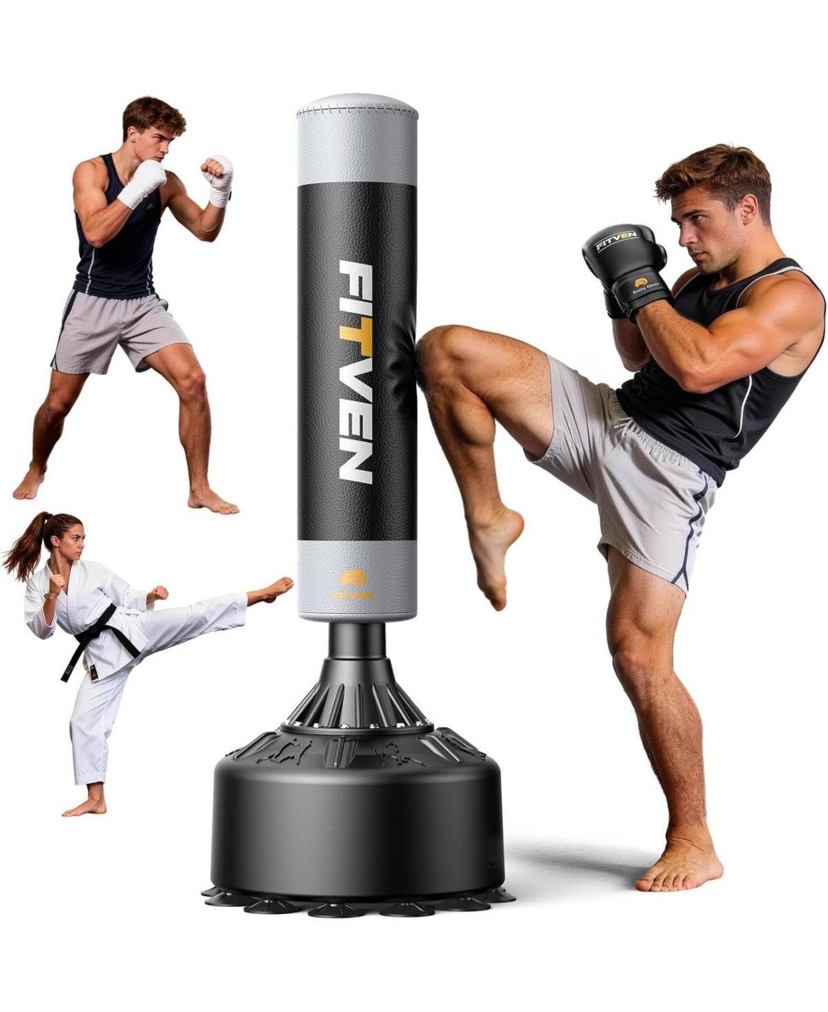 Click here for Fed Fitness 70 Freestanding Punching Bag with Glov... prices