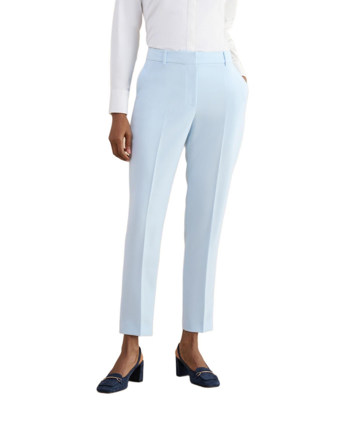 Click here for Hobbs London Womens Keighley High Waisted Slim Leg... prices