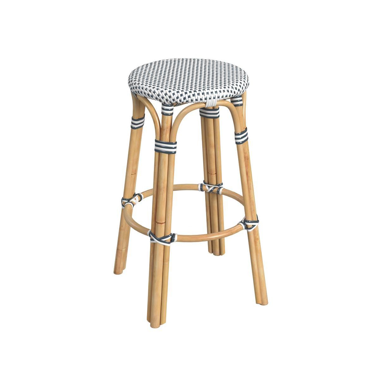 Click here for Butler Specialty Tobias Round Rattan 30 Bar Stool... prices