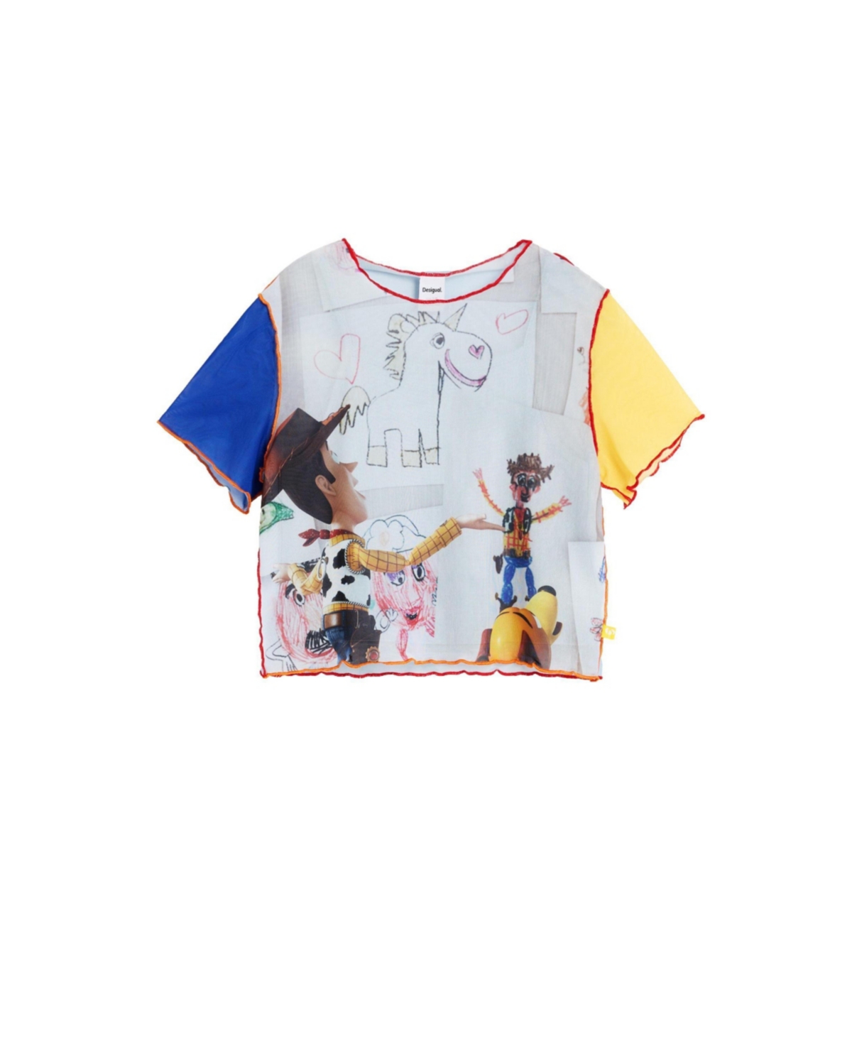 Click here for Desigual Girlss Toy Story printed T-shirt - Blue prices