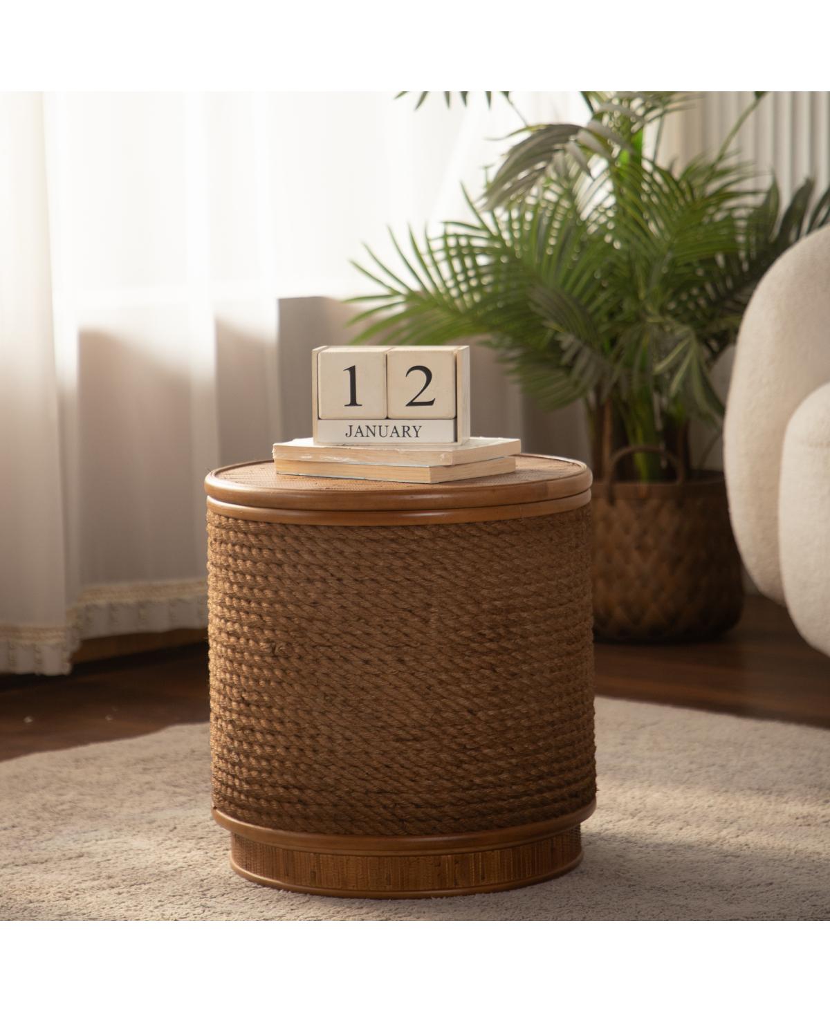 Click here for Streamdale Furniture Round Rattan Coffee Table wit... prices