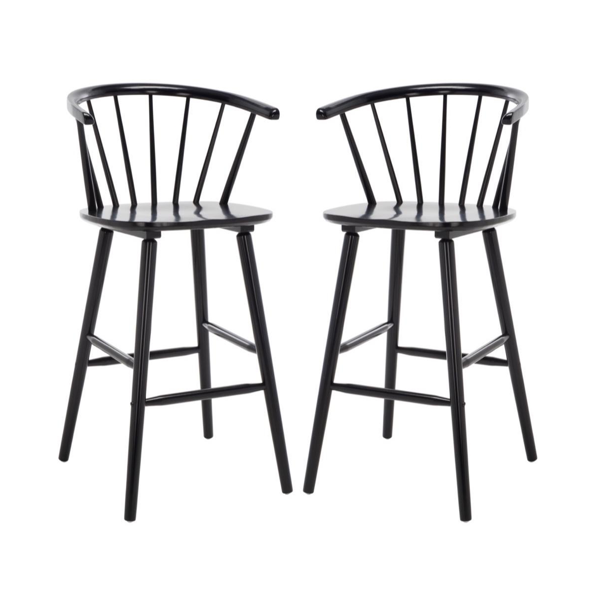 Click here for Safavieh Blanchard Bar Stool - Black prices