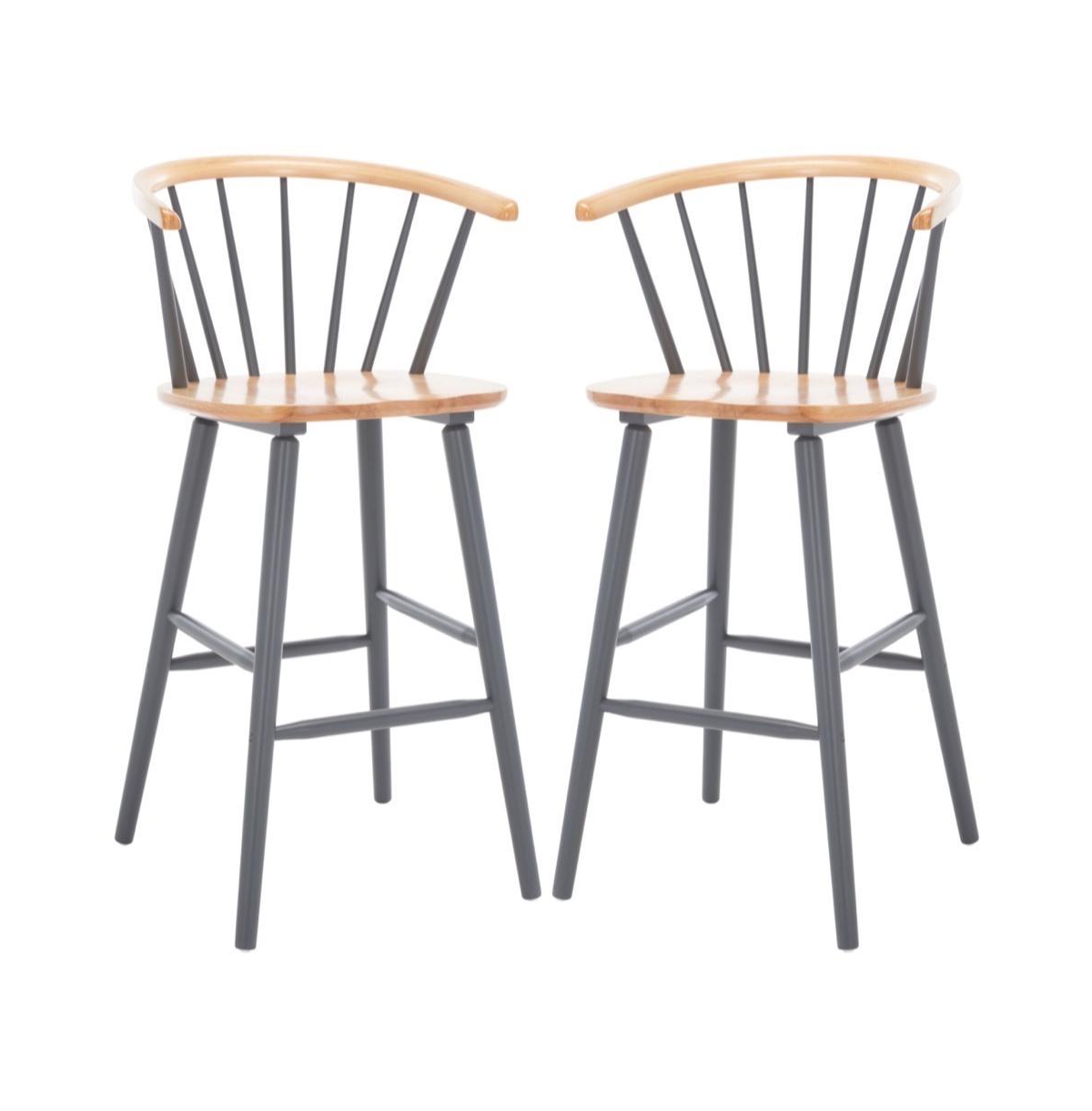 Click here for Safavieh Blanchard Bar Stool - Natural/grey prices