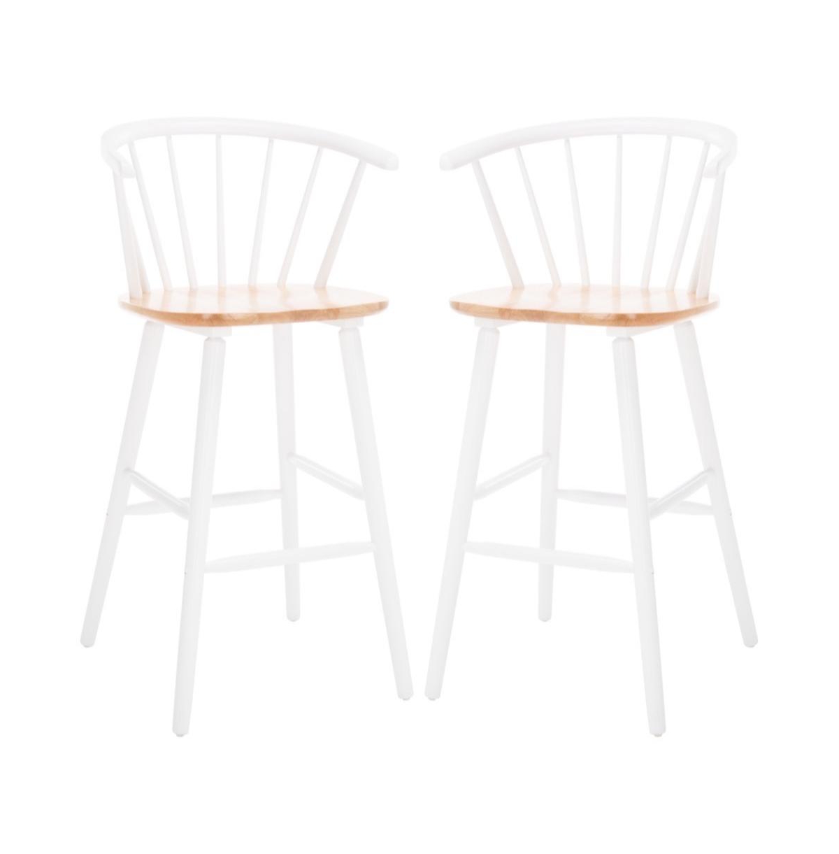 Click here for Safavieh Blanchard Bar Stool - Natural/white prices