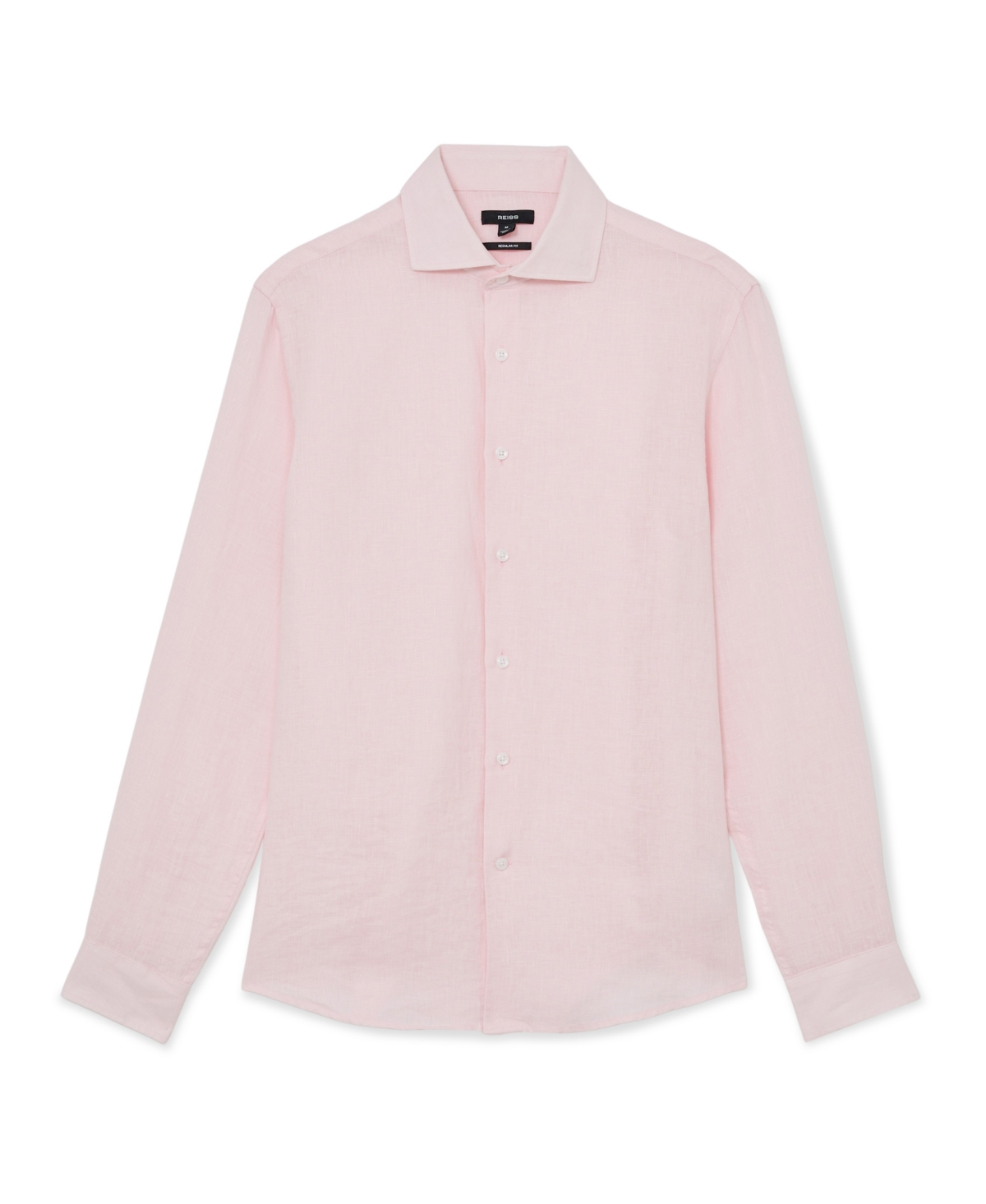 Click here for Reiss Mens Linen Cutaway Collar Regular Fit Shirt... prices
