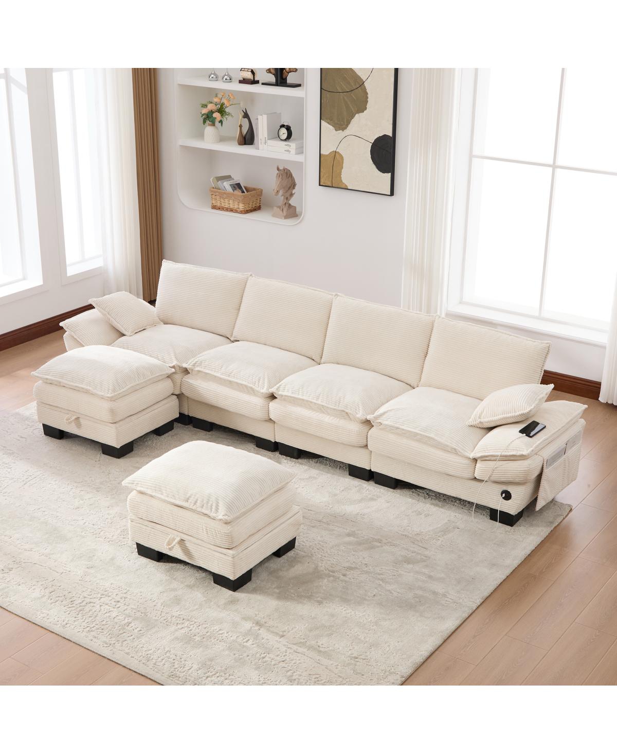 Click here for Streamdale Furniture Cloud Modular Sectional Sofa... prices