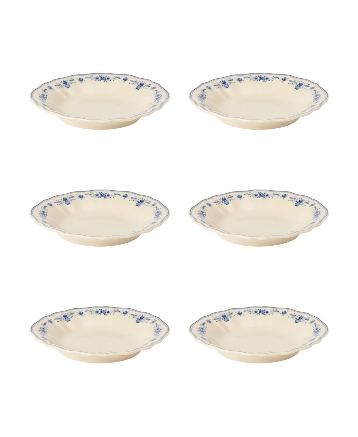 Click here for Costa Nova Vila Floral Pattern Pasta Plates  Set o... prices