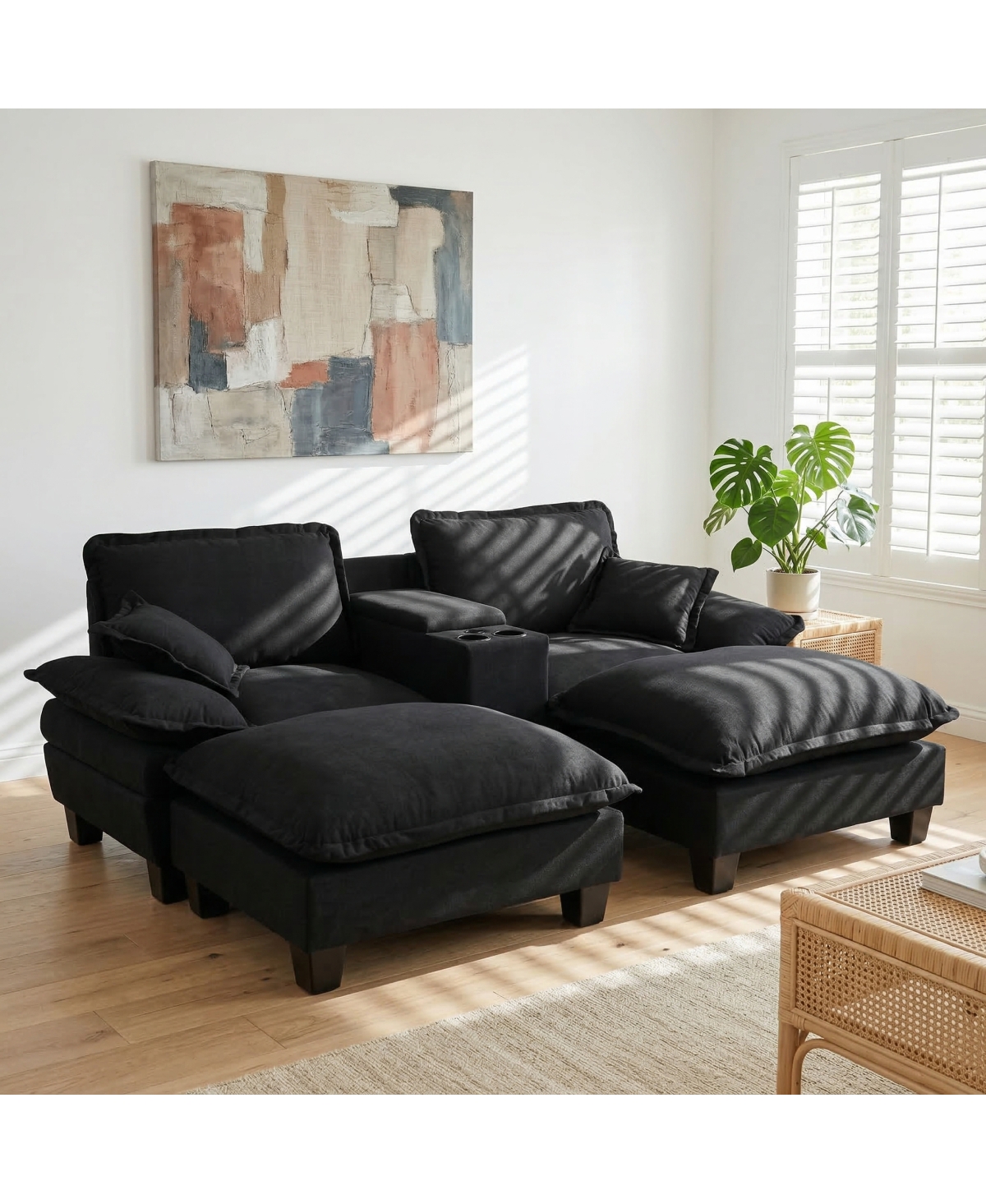 Click here for Streamdale Furniture Modular Cloud Couch with Stor... prices