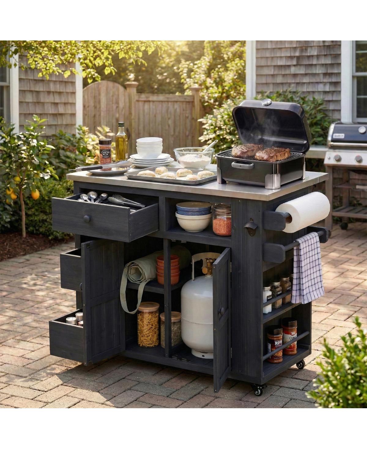 Click here for Streamdale Furniture Outdoor Extendable Stainless... prices