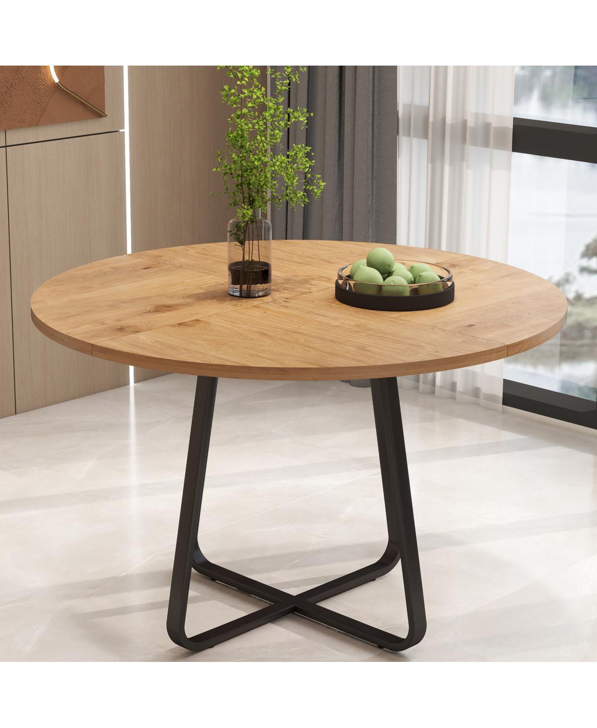 Click here for Streamdale Furniture Round Modern Dining Table wit... prices