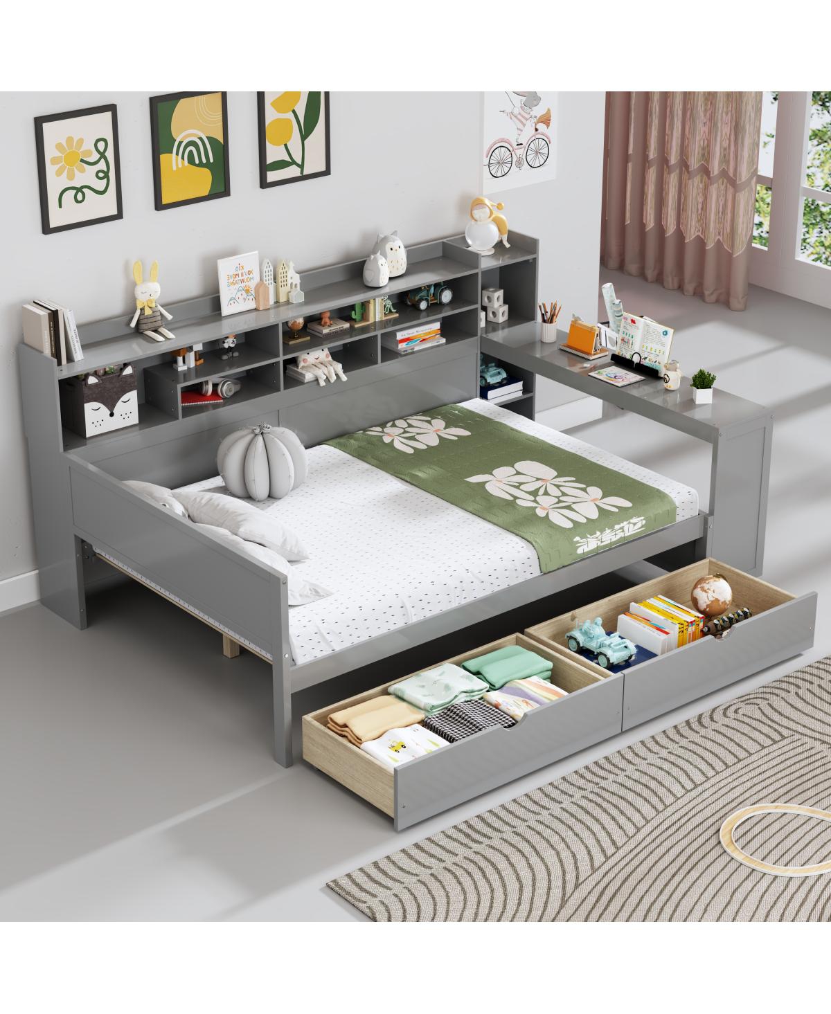 Click here for Streamdale Furniture Wooden Daybed with Storage Sh... prices