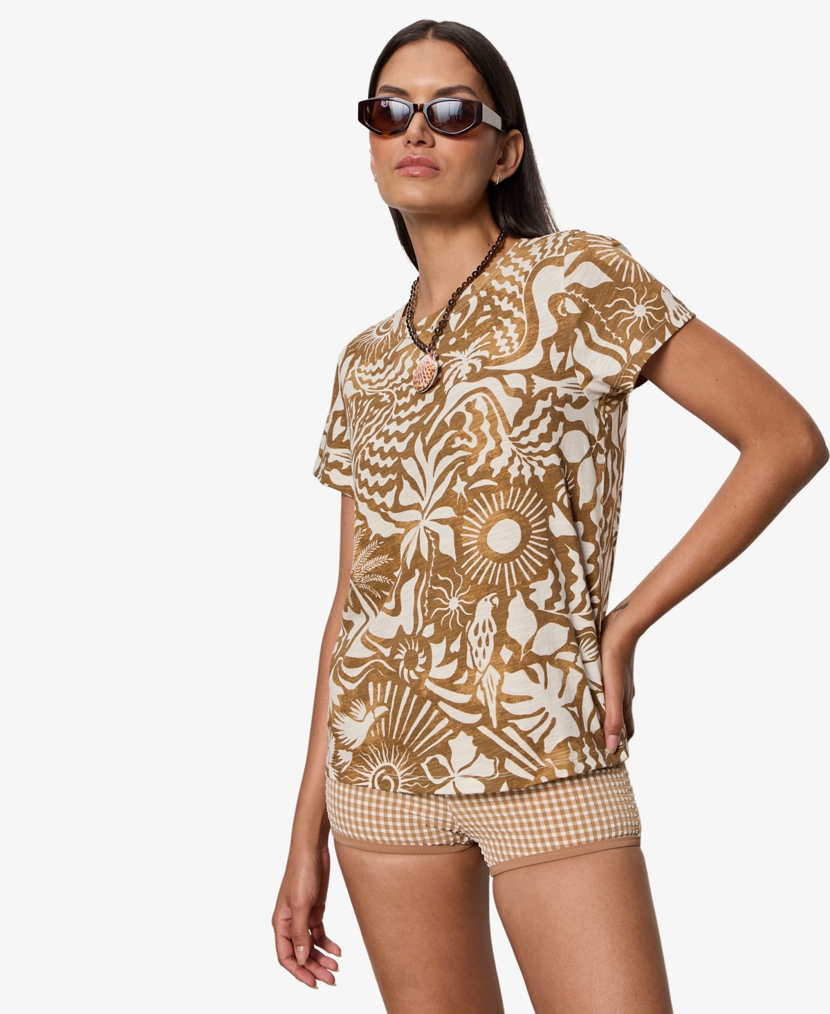 Click here for Sanctuary Womens Perfect Pull On T-Shirt - Full Mo... prices