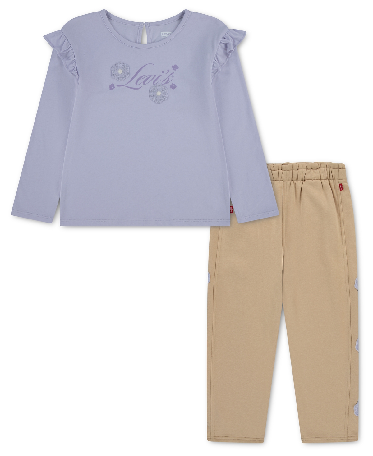 Click here for Levis Girls 4-6X Ruffled Top and Balloon Pants  2-... prices