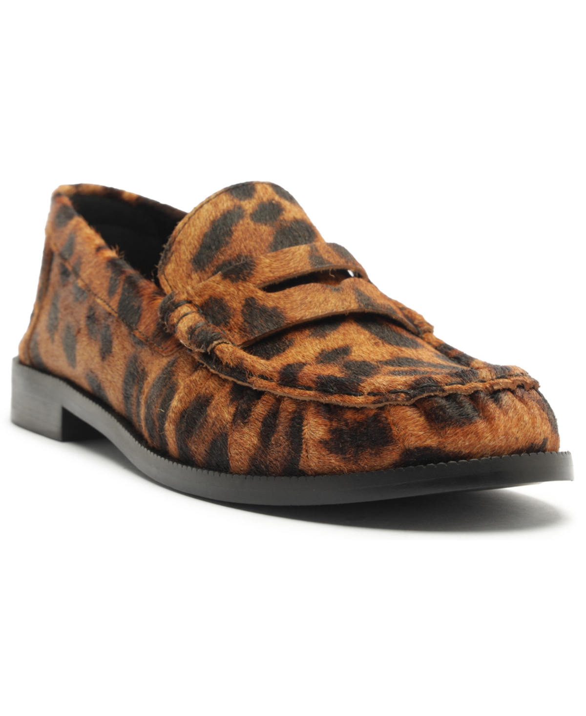 Click here for Schutz Womens Tyche Slip-On Loafers - Animal Print prices
