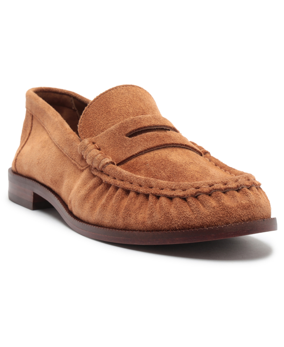 Click here for Schutz Womens Tyche Slip-On Loafers - Almond Wood prices