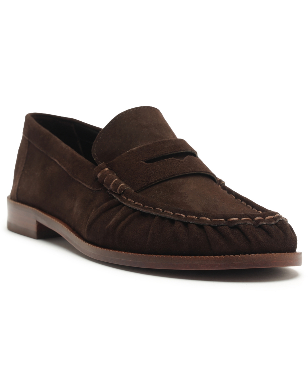 Click here for Schutz Womens Tyche Slip-On Loafers - Dark Brown prices