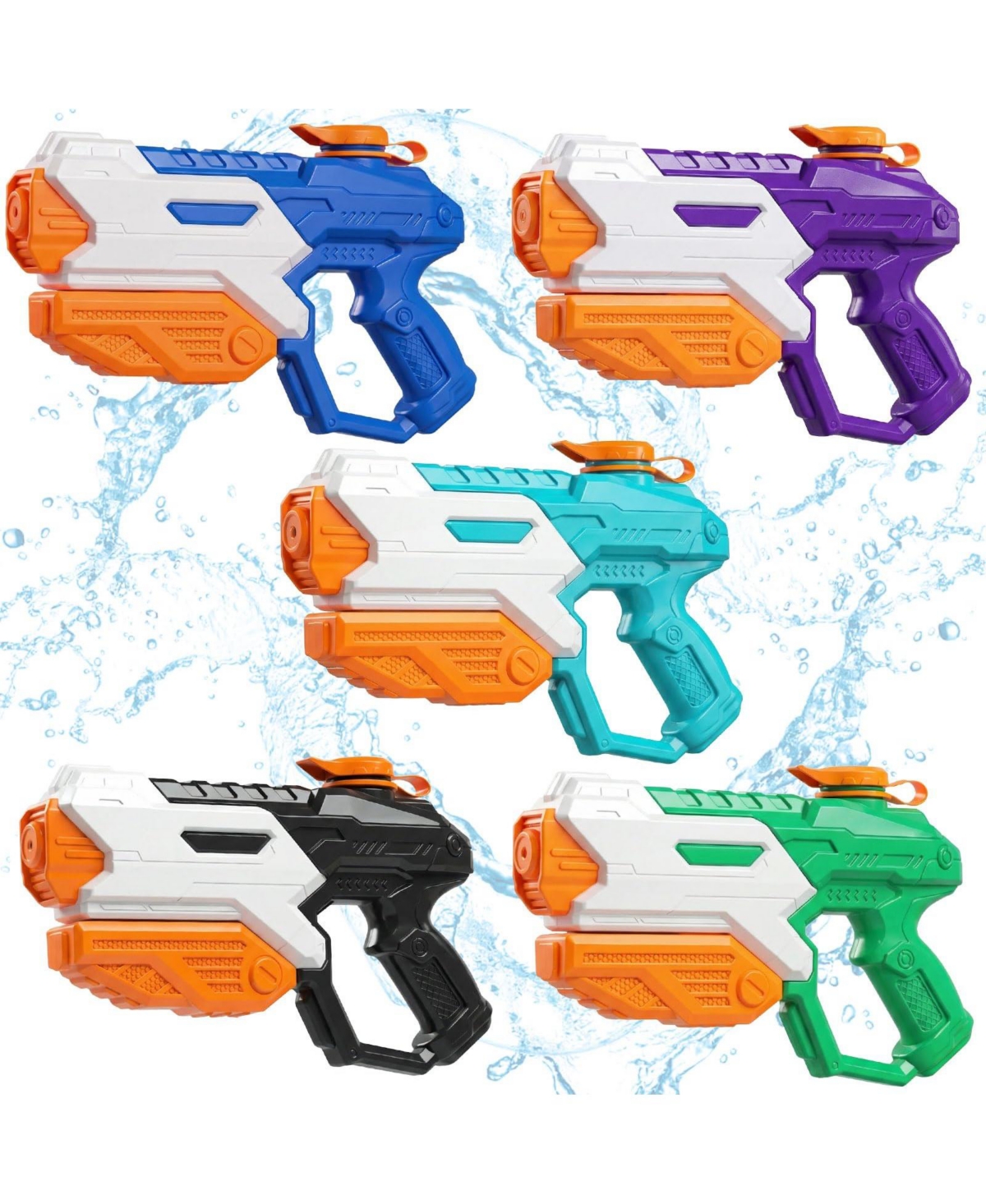 Click here for Gnuadz 5-pack Water Blaster Soaker Summer Outdoor... prices