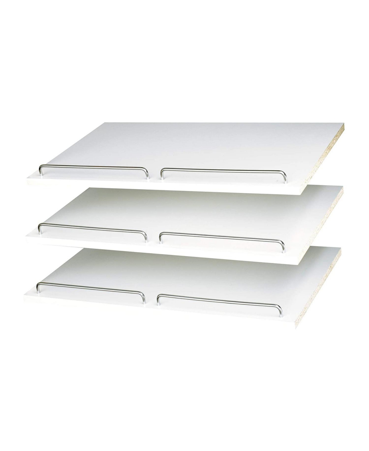 Click here for Easy Track 24 Inch Slanted Shoe Shelves with Chrom... prices