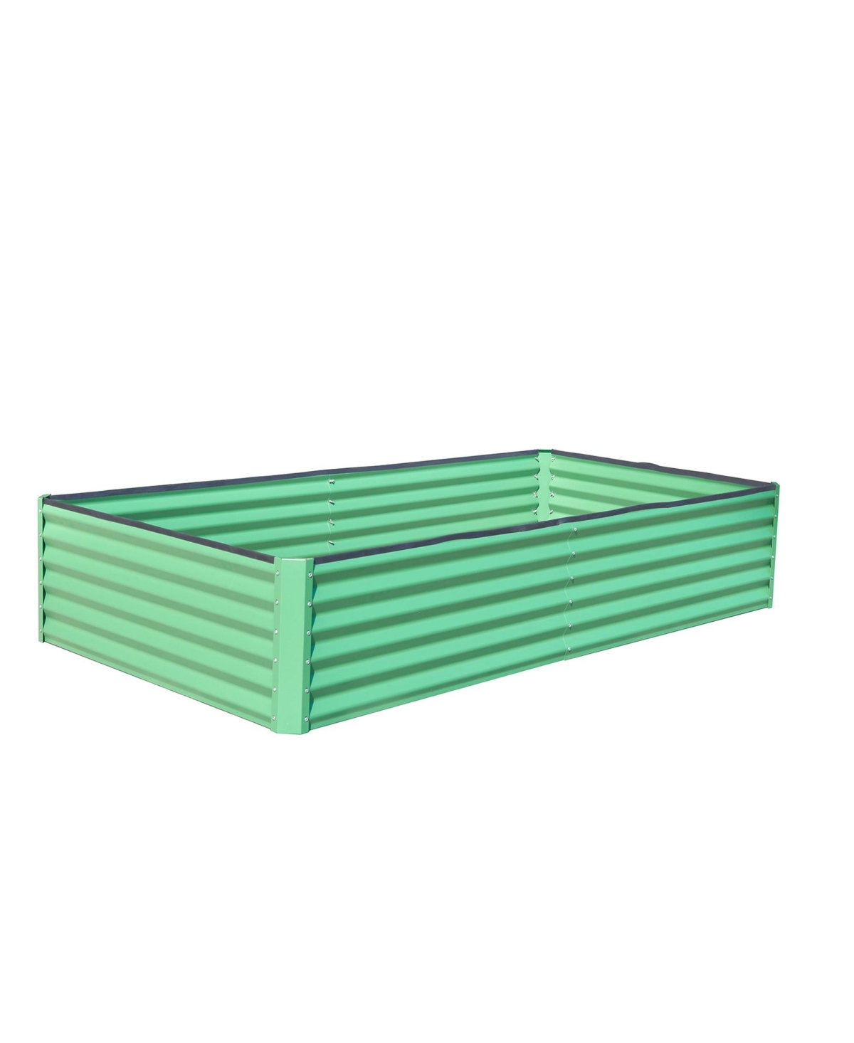 Click here for Mondawe 6x3x1feet Galvanized Raised Garden Bed - G... prices