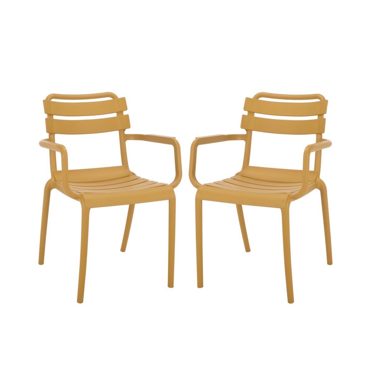 Click here for Augusta Home Sarah Outdoor Dining Armchair (Set of... prices